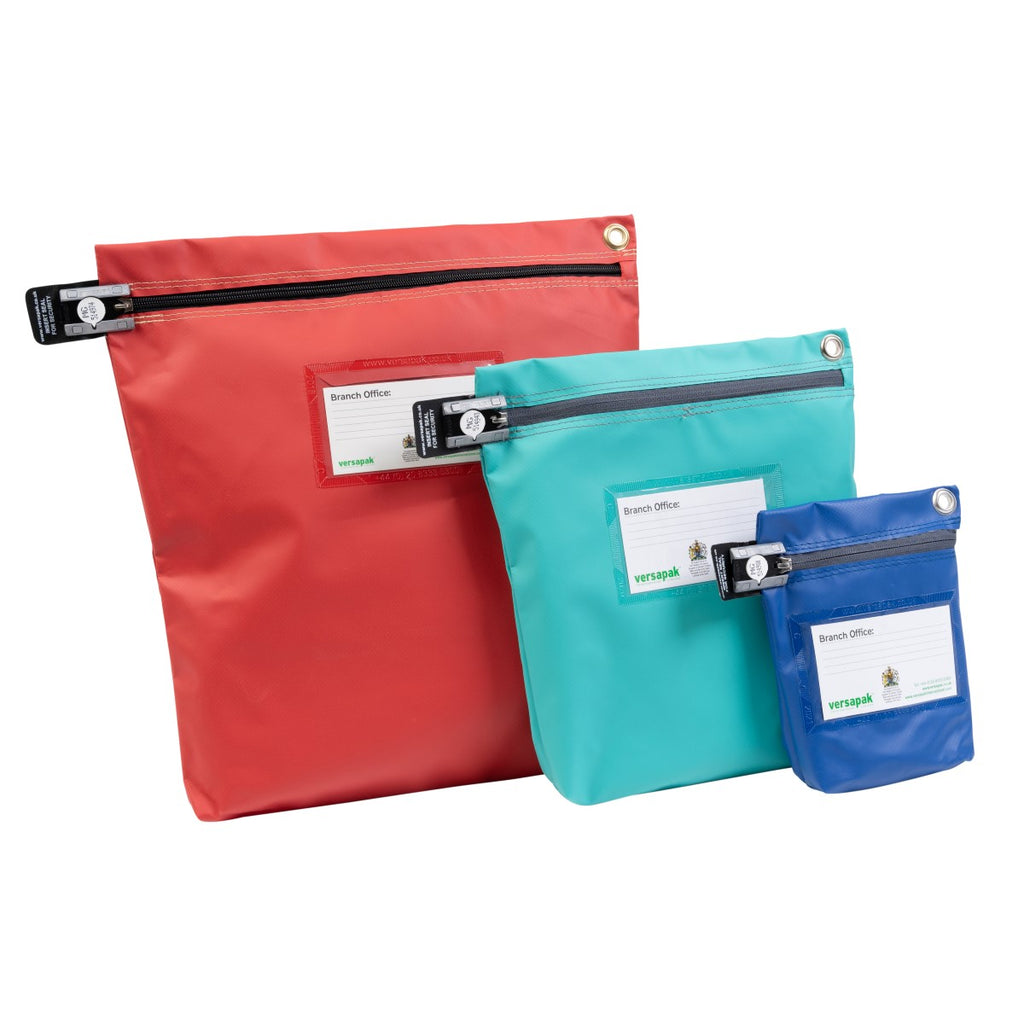 Reusable Cash Bags - Locking Anti Tamper Cash Bags – Versapak ...