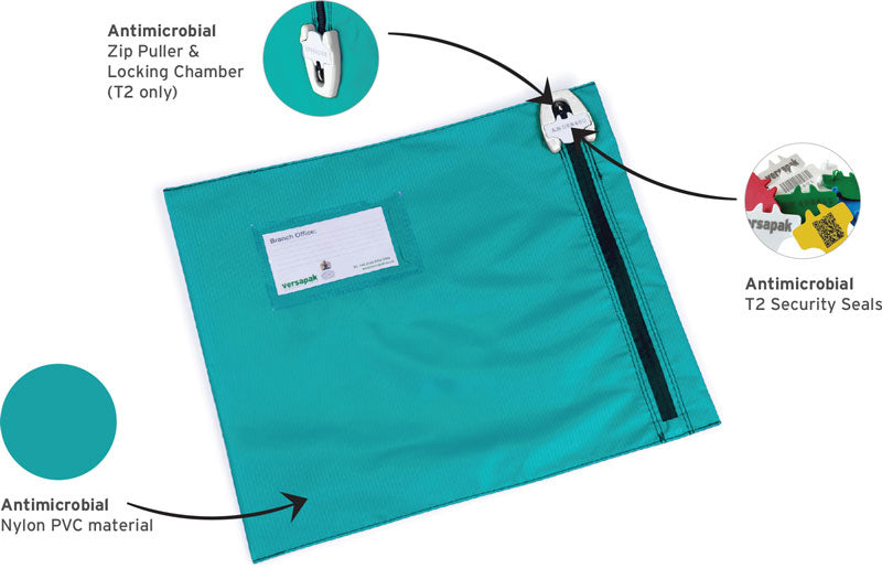 Antimicrobial Bags | Reusable | VersaShield Protection